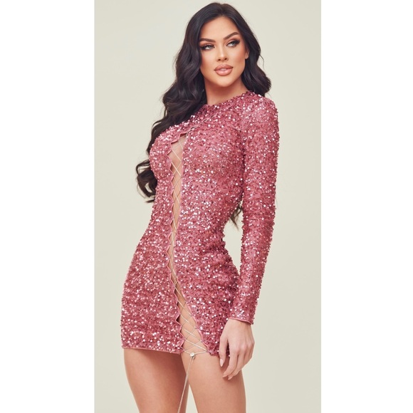 Dresses | Sequins Chain Mini Dress | Poshmark